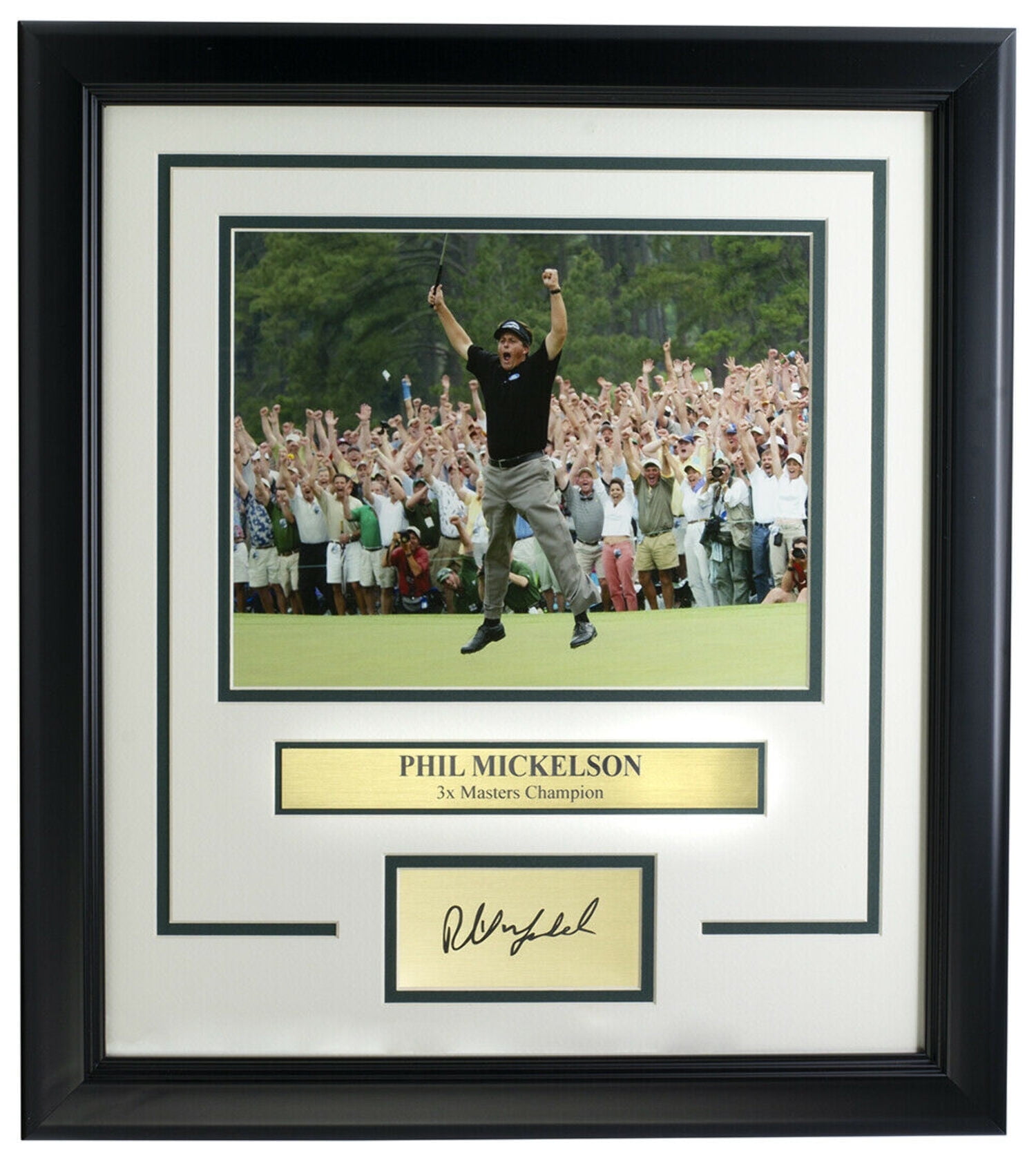 Phil Mickelson Framed 8x10 Golf Photo w/Laser Engraved Signature ...