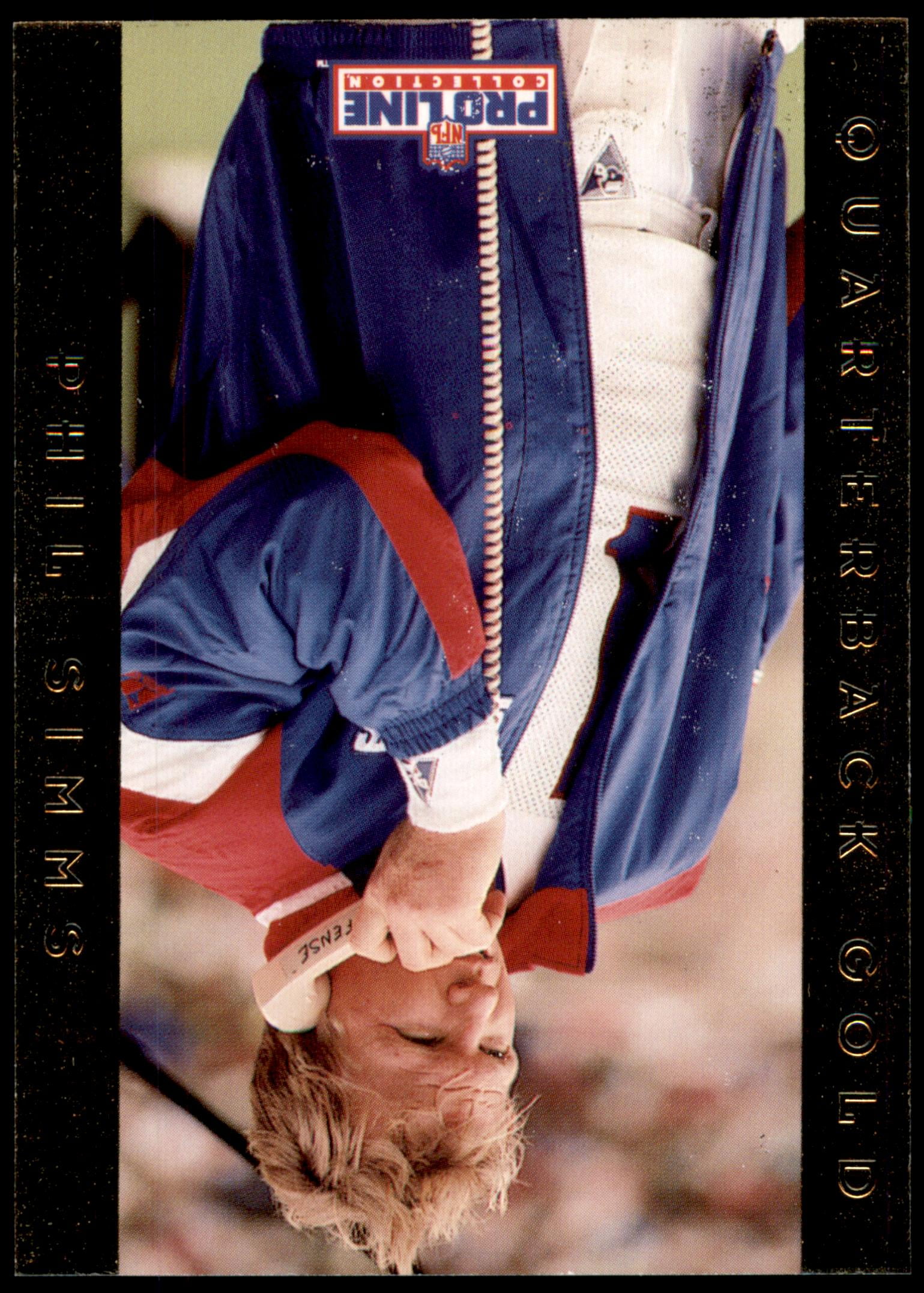 Phil Simms #17 1992 Pro Line Portraits QB Gold - Walmart.com