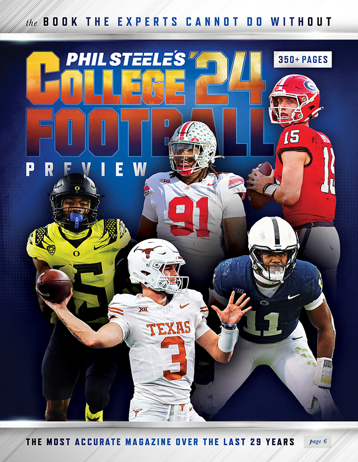 Phil Steele College Football Preview 2024 (Covers Vary) - Walmart.com