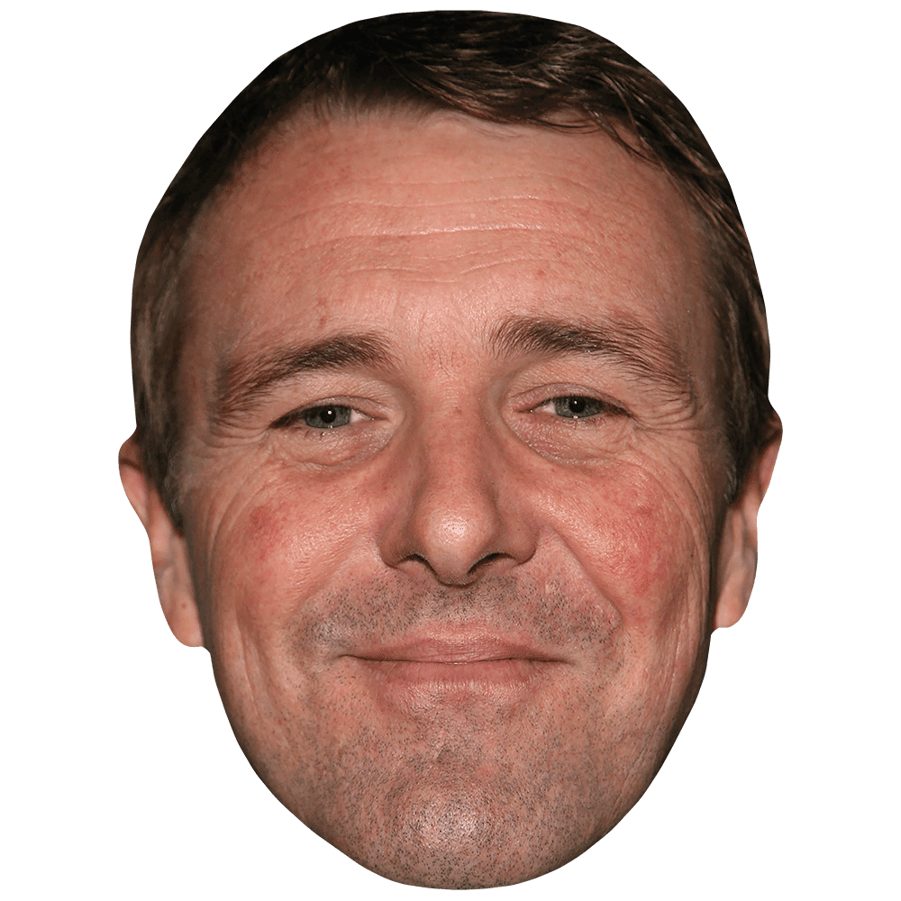 Phil Tufnell (Stubble) Big Head. Larger than life mask. - Walmart.com