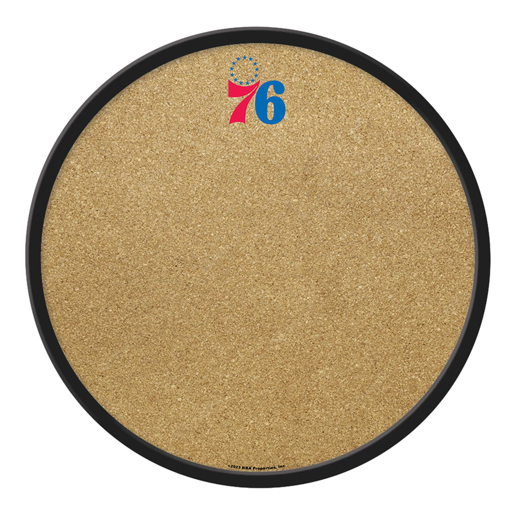 Philadelphia 76ers 17.5" Modern Disc Cork Board Wall Sign - Walmart.com