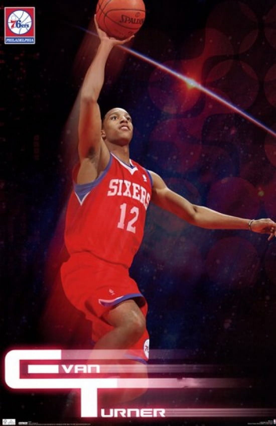 Philadelphia 76ers - Evan Turner - 10 Poster Print (24 x 36) - Walmart.com