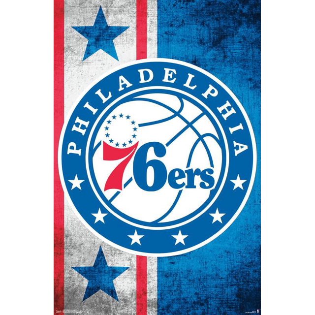 Trends Philadelphia 76ers Logo 15 Poster Mount Bundle - Walmart.com