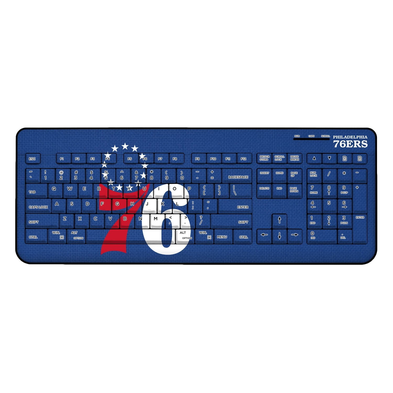 Philadelphia 76ers Wireless Keyboard - Walmart.com
