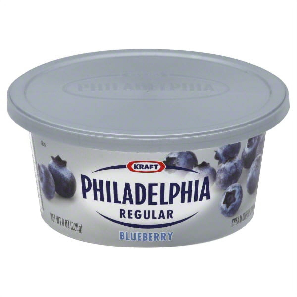 Philadelphia Blueberry Cream Cheese Spread, 8 oz - Walmart.com