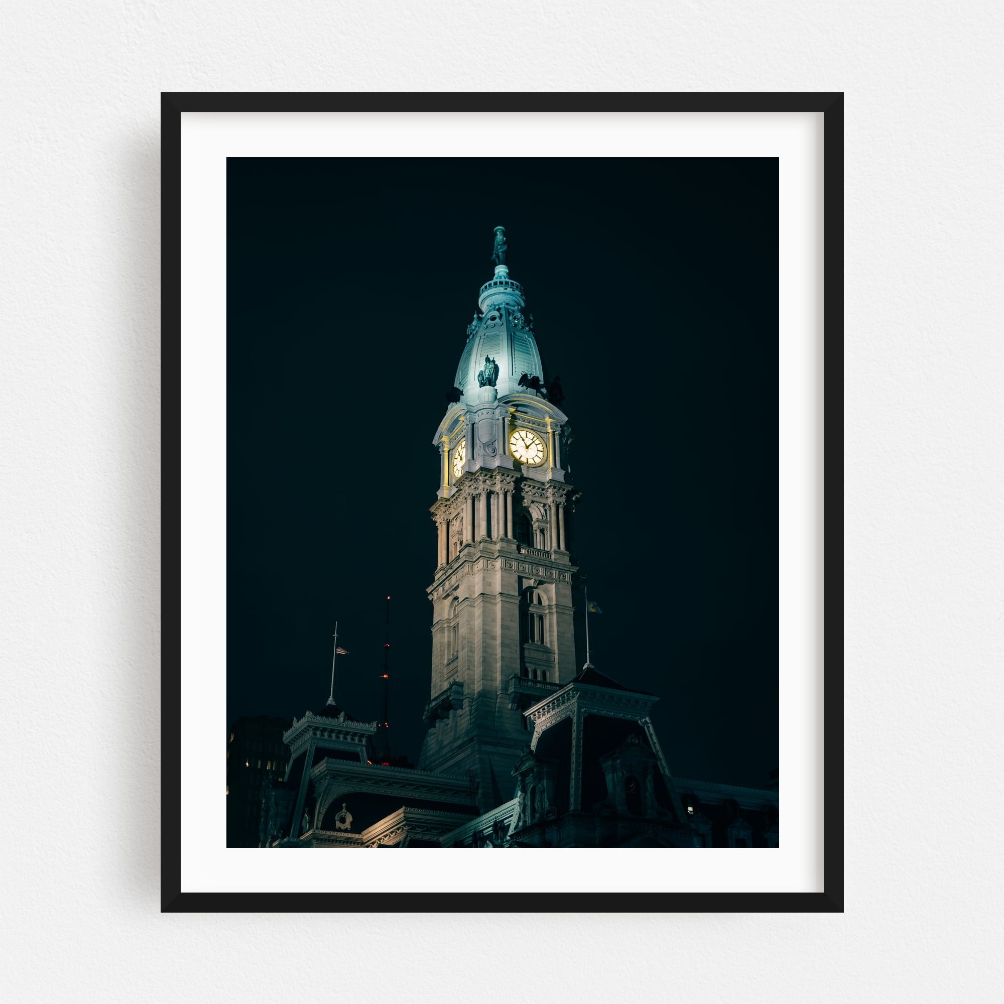 Philadelphia City Hall at Night - Philadelphia Pennsylvania Photography ...