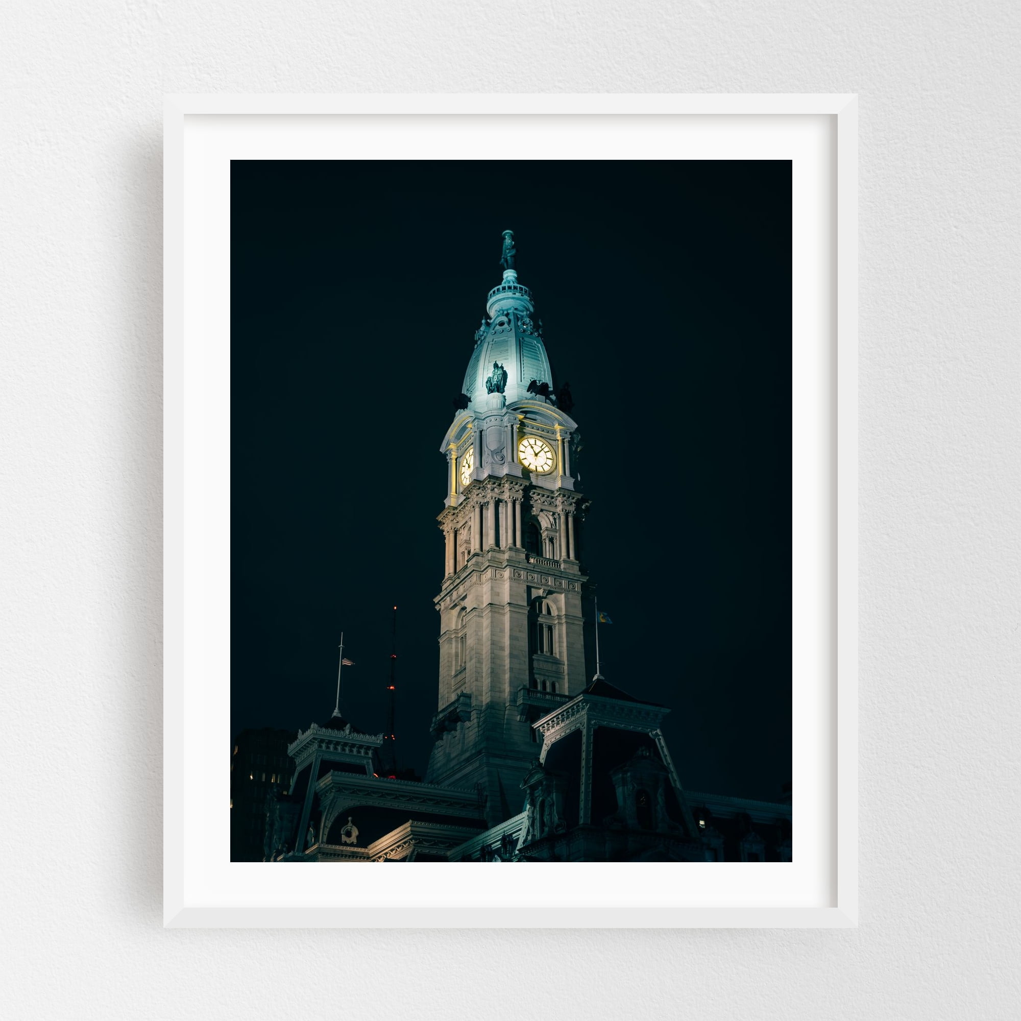 Philadelphia City Hall at Night - Philadelphia Pennsylvania Photography ...