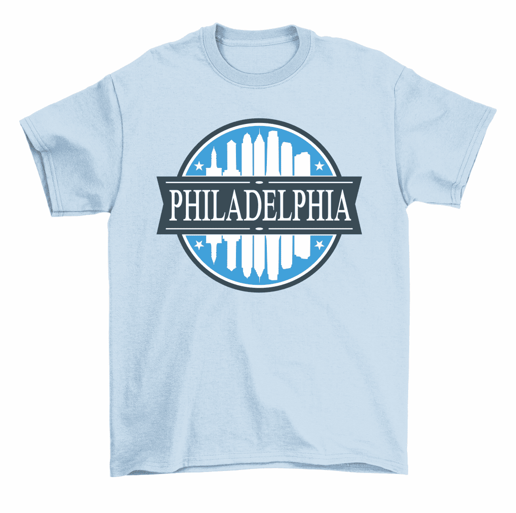 Philadelphia City Skyline Philly Pennsylvania T-Shirt Men Women ...