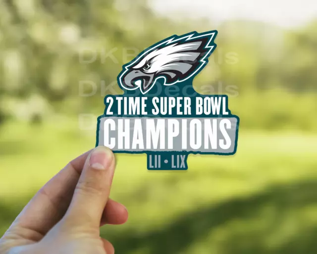 Philadelphia Ea.Gles - Super Bowl Lix Champions Sticker Phone Decal ...