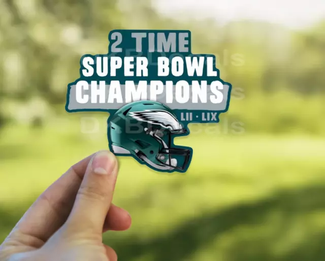 Philadelphia Ea.Gles - Super Bowl Lix Champions Sticker Phone Decal ...