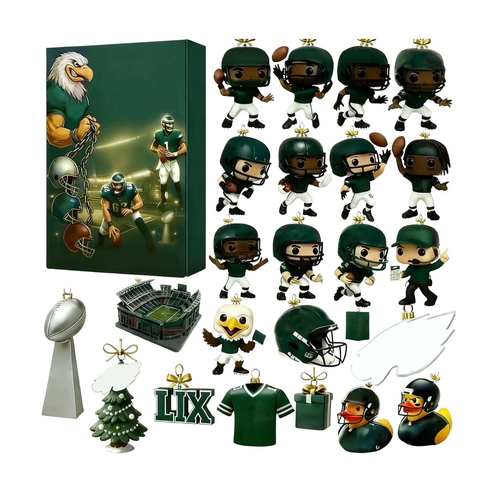 Philadelphia Eagles 250th Anniversary Advent Calendar 2025 · 24 Day ...