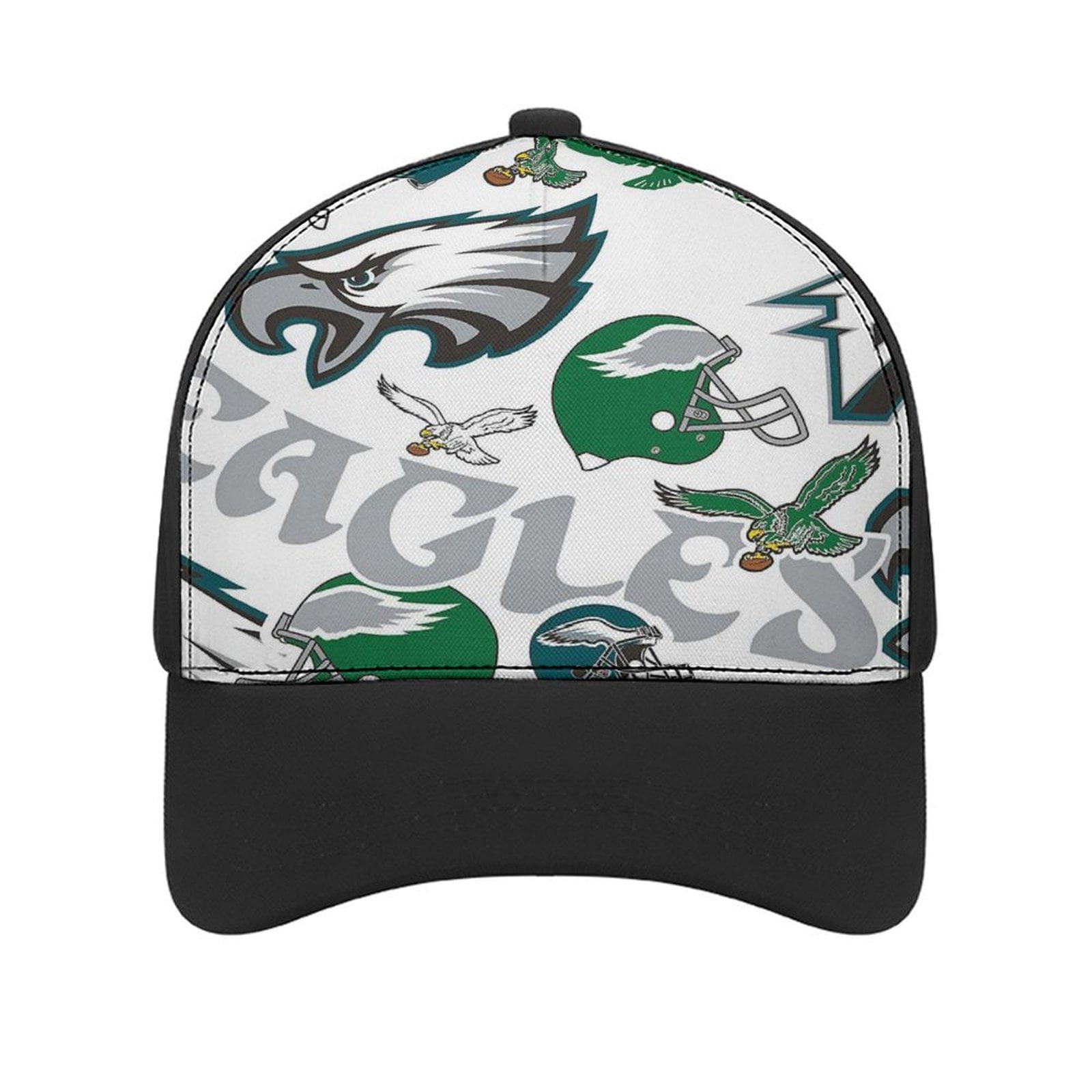 Philadelphia_Eagles Baseball Caps, Adjustable Snapback Hat for Running ...