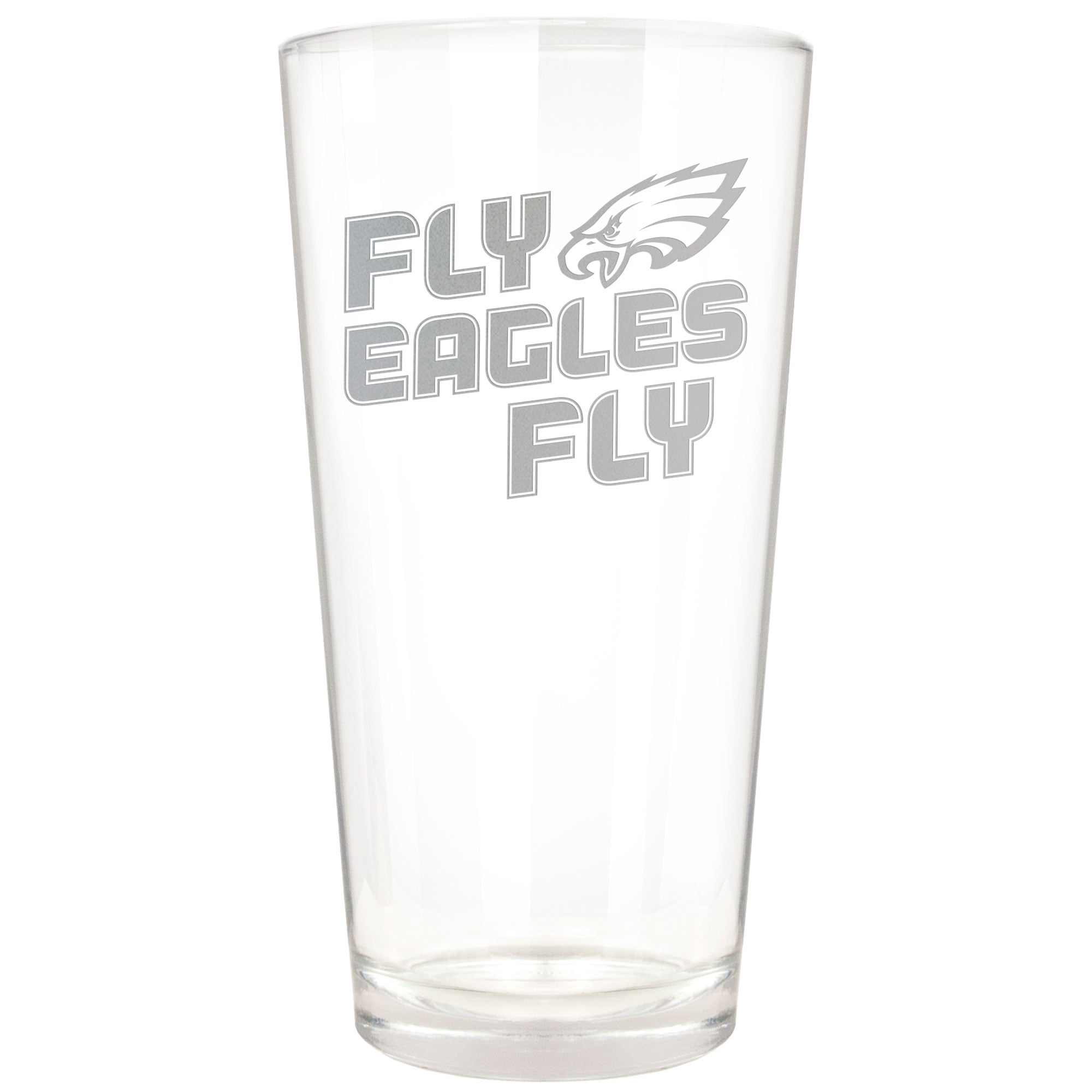 Philadelphia Eagles Etched 16oz. Rally Cry Pint Glass - Walmart.com