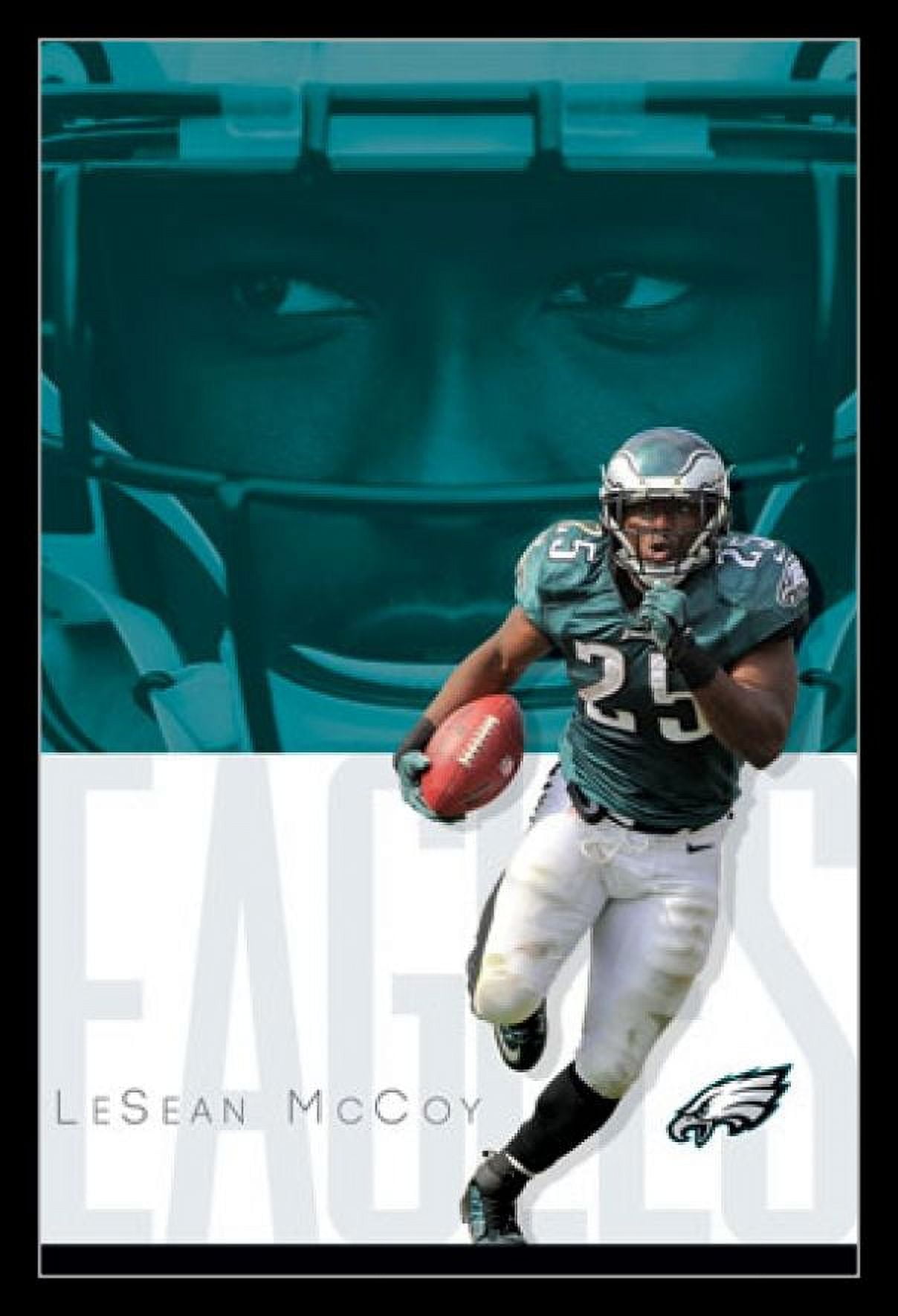 Philadelphia Eagles - L McCoy 14 Laminated & Framed Poster Print (24 x ...