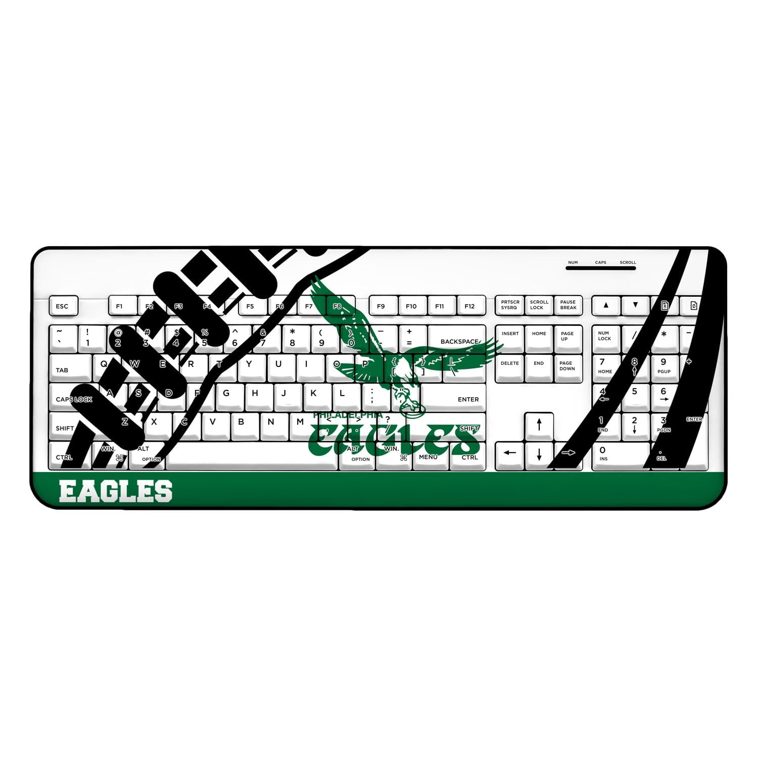 Philadelphia Eagles Passtime Design Wireless Keyboard - Walmart.com