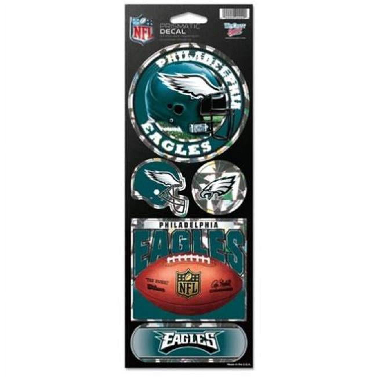 Philadelphia Eagles Stickers Prismatic - Walmart.com