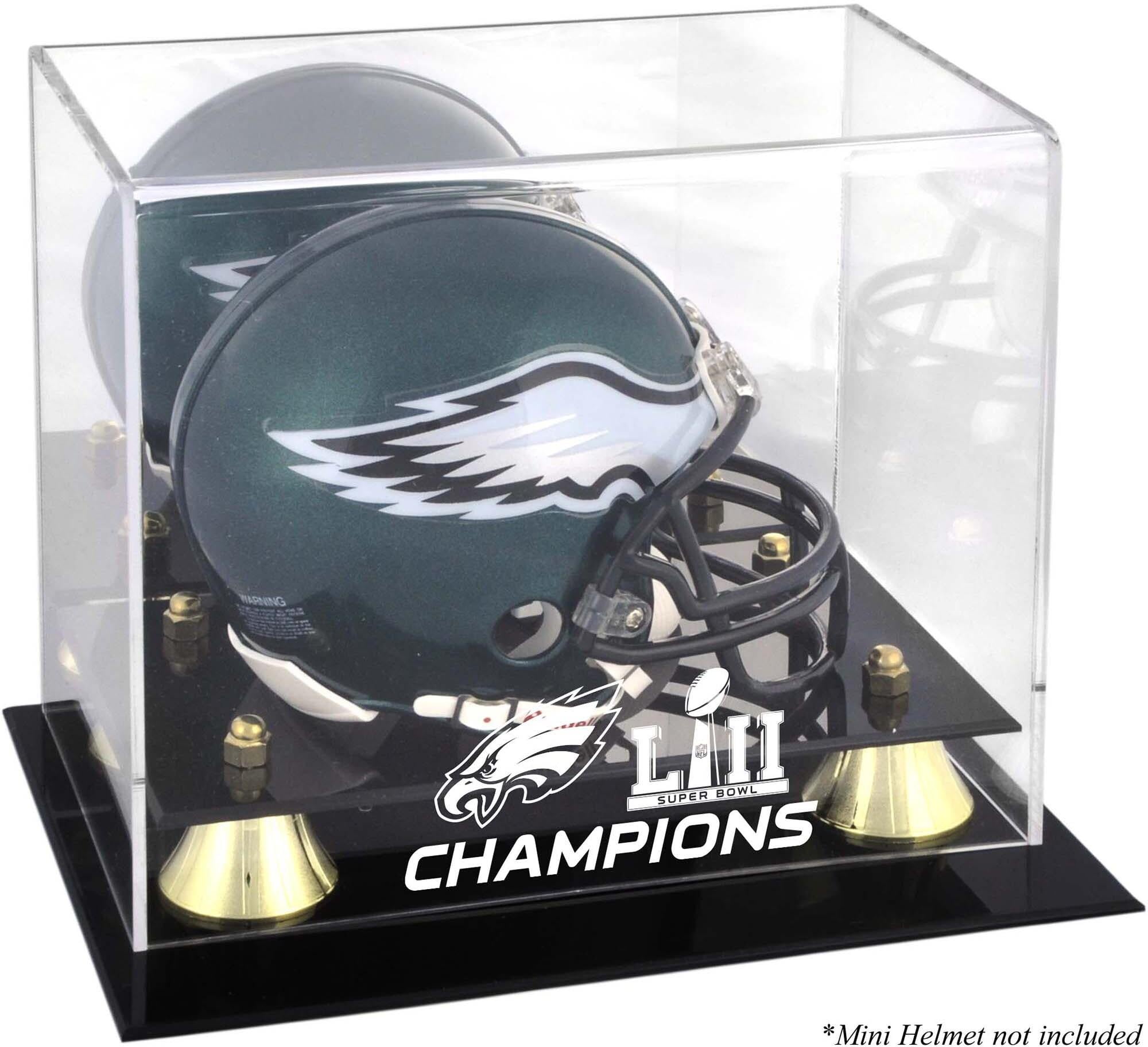 Philadelphia Eagles Super Bowl LII Champions Golden Classic Mini Helmet ...