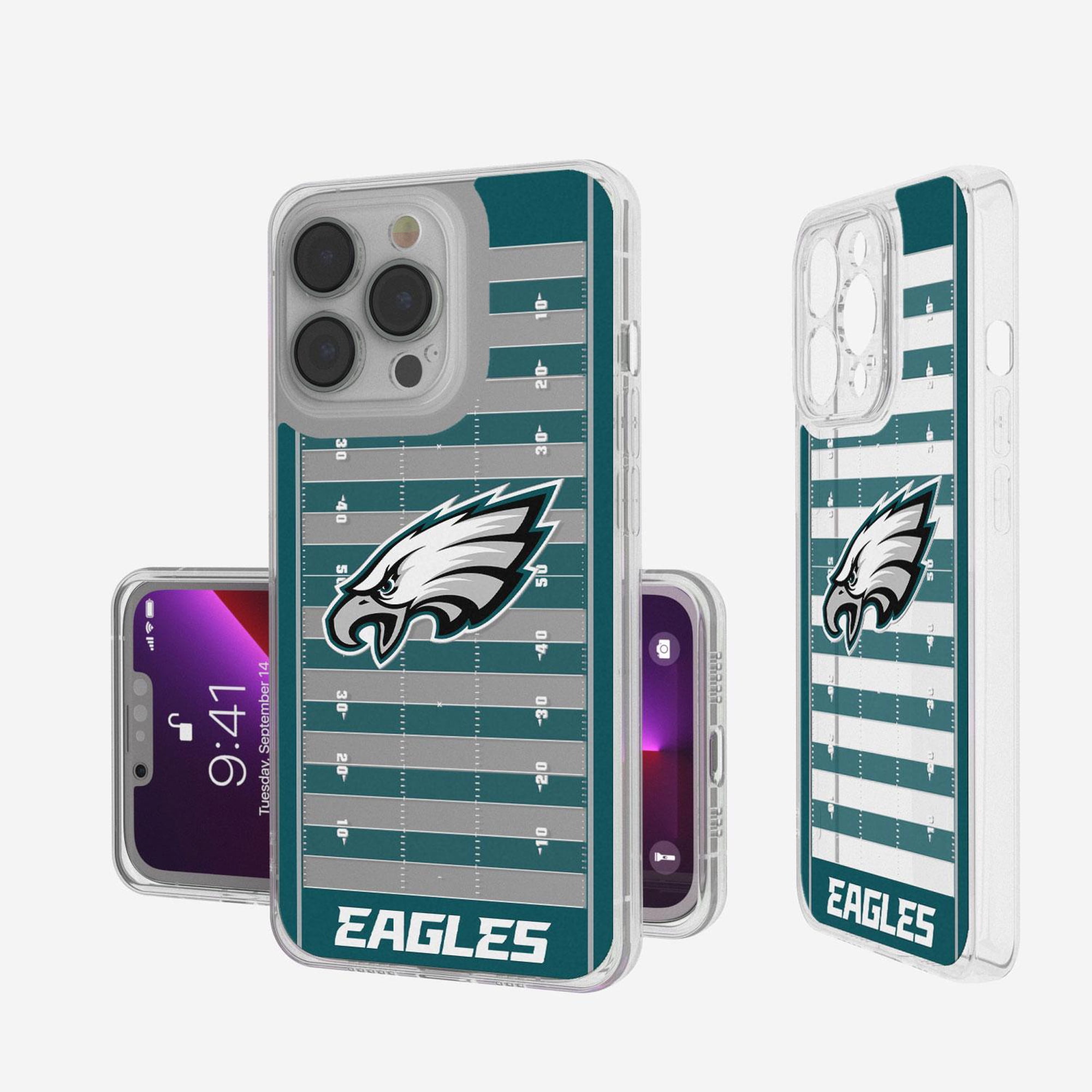 Philadelphia Eagles iPhone Clear Field Design Case - Walmart.com