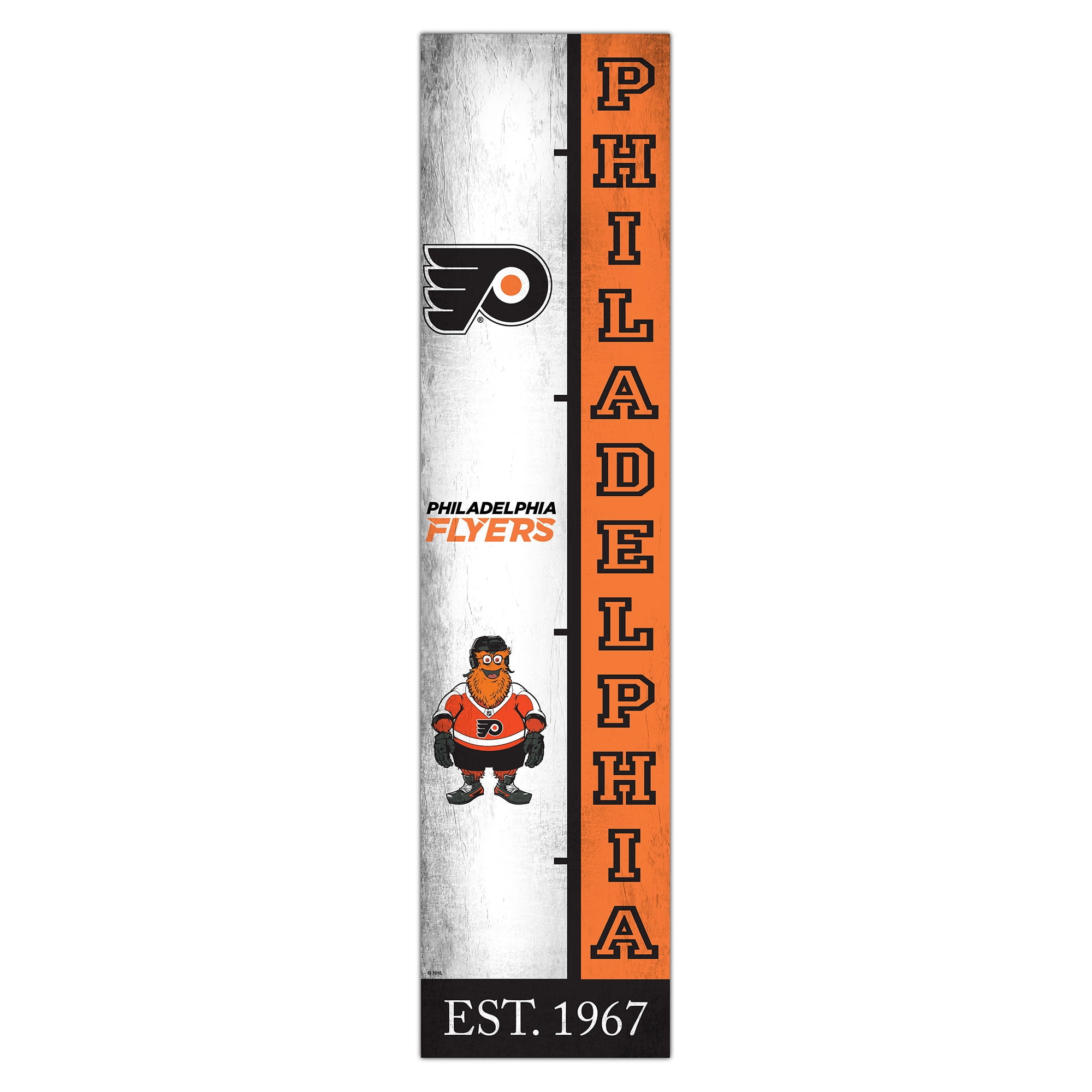 Philadelphia Flyers 6" x 24" Progression Wood Sign - Walmart.com