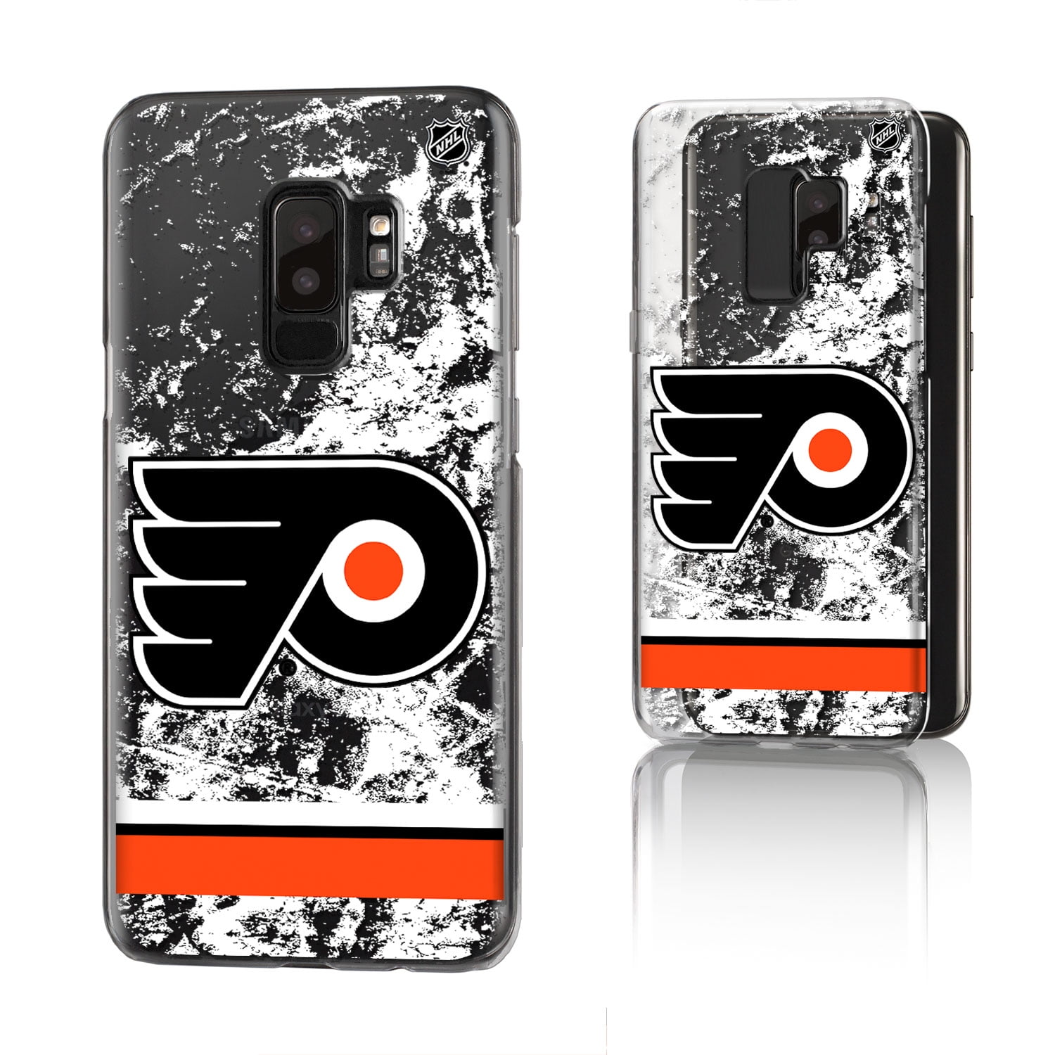 Philadelphia Flyers Galaxy Stripe Clear Ice Case - Walmart.com