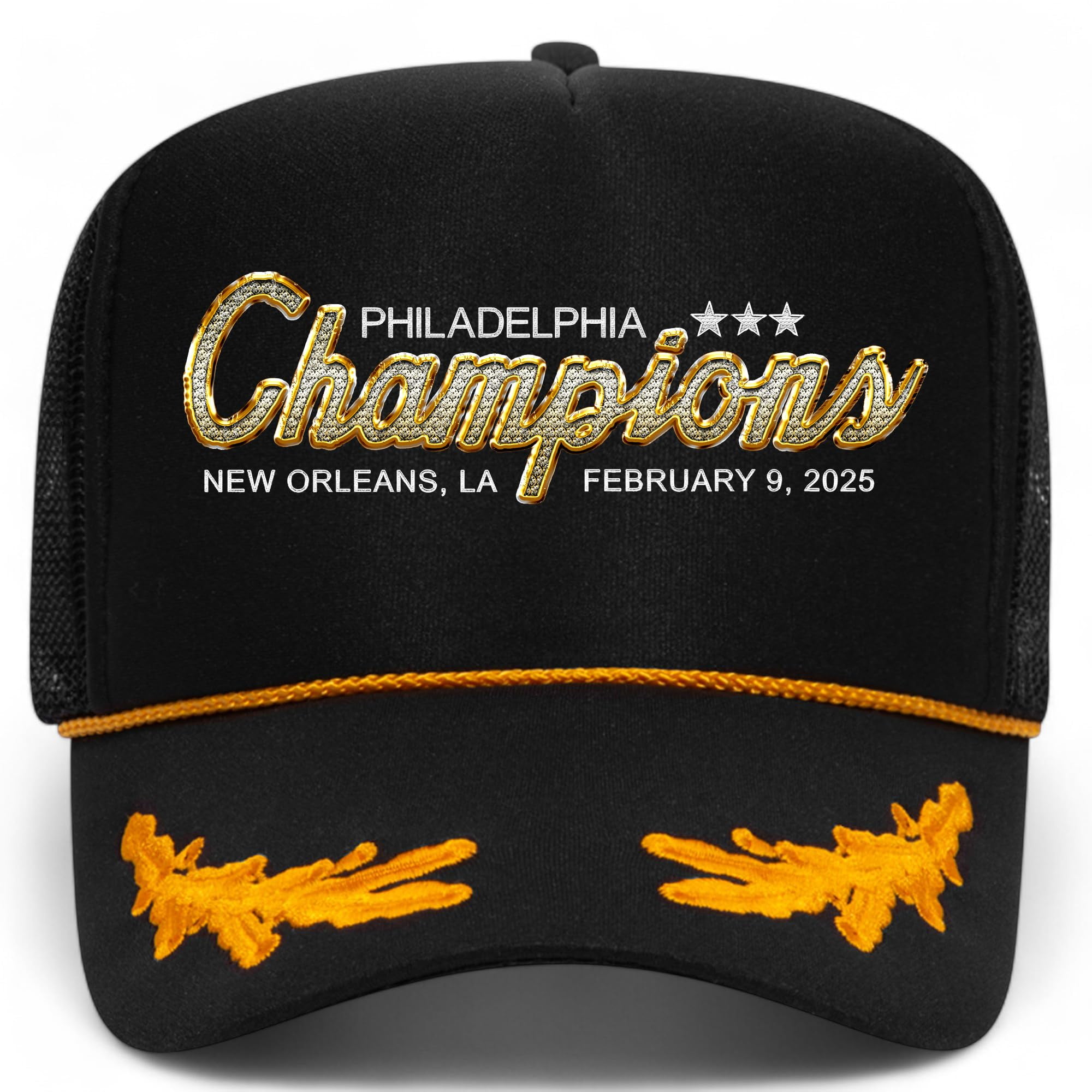Philadelphia Football 2025 Bowl Champions Trucker Hat | Premium ...
