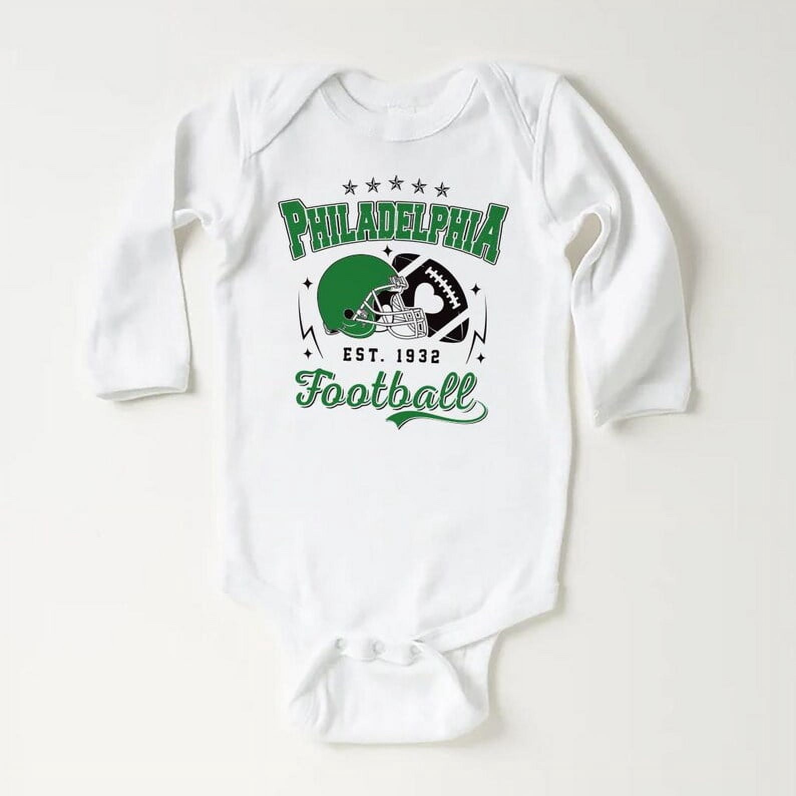 Philadelphia Football Baby Bodysuit, Vintage Game Day Outfit,Retro ...