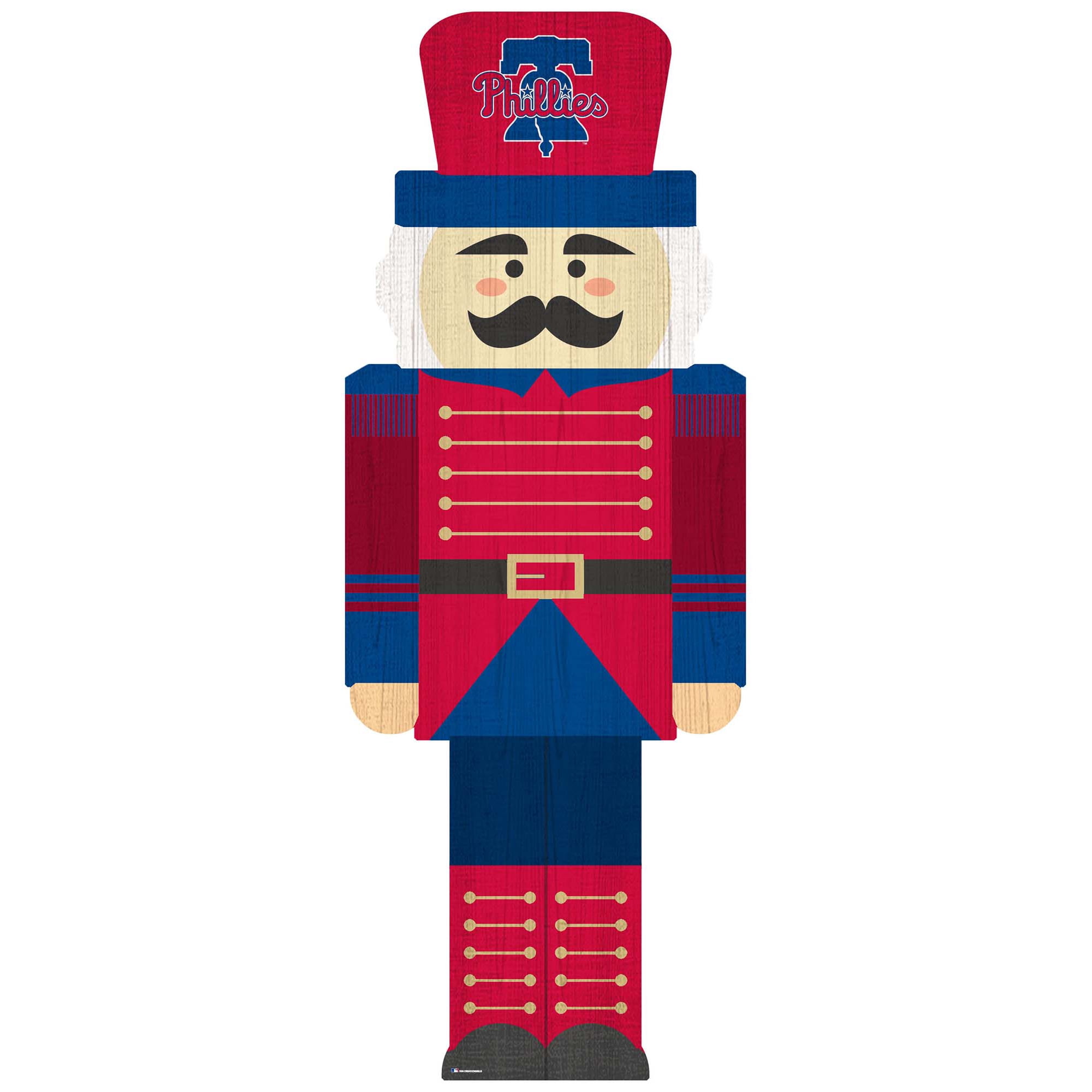 Philadelphia Phillies 31'' Nutcracker Leaner - Walmart.com