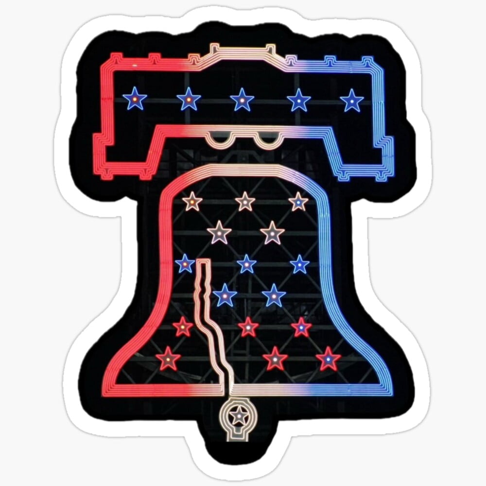 Philadelphia Phillies Liberty Bell Sticker Baseball Sticker, Football ...