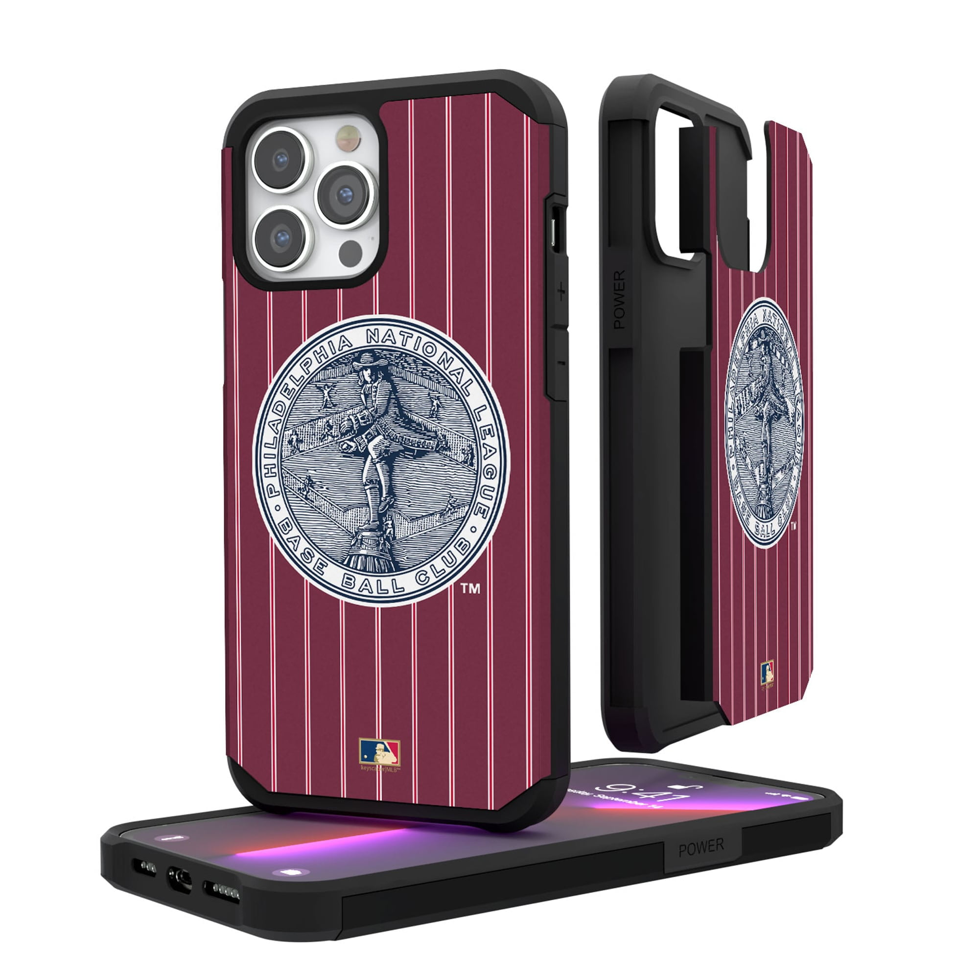 Philadelphia Phillies Primary Logo iPhone Pinstripe Cooperstown Design ...