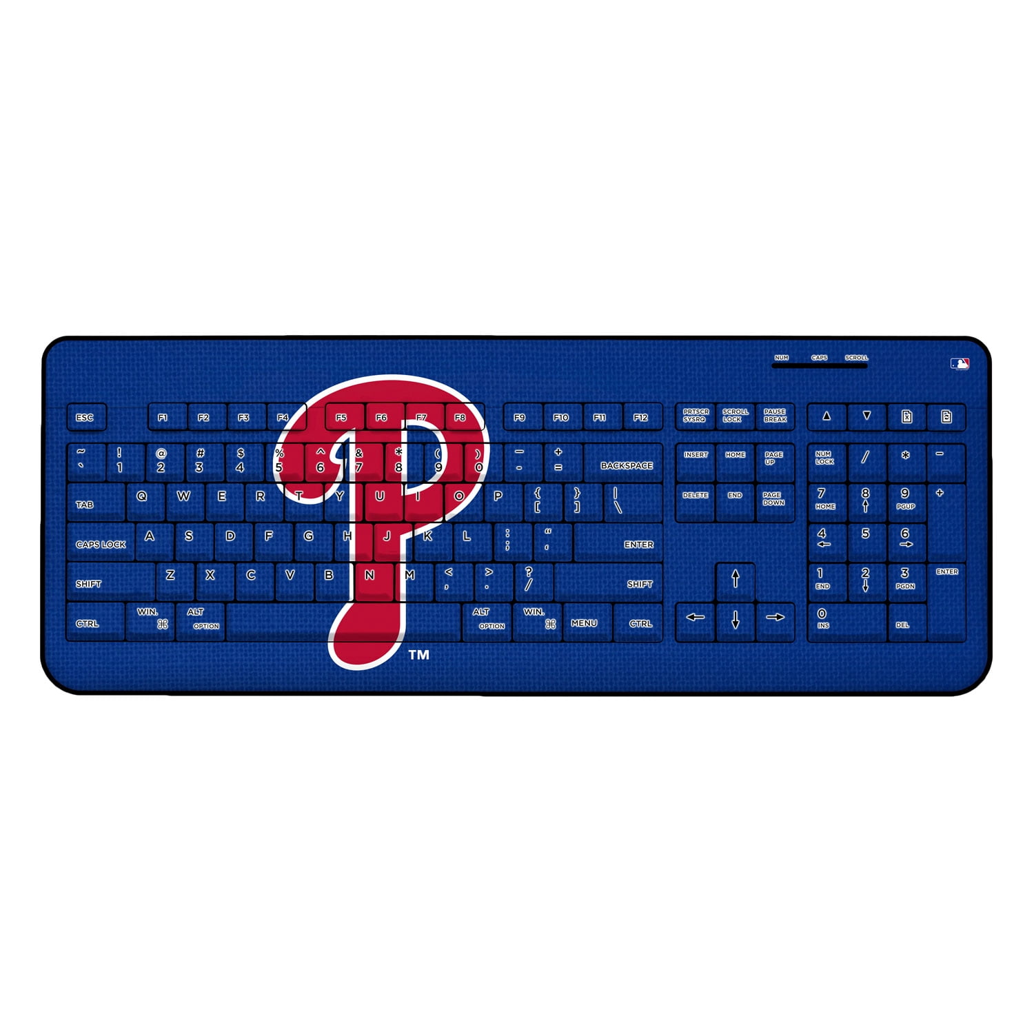 Philadelphia Phillies Team Logo Wireless Keyboard - Walmart.com