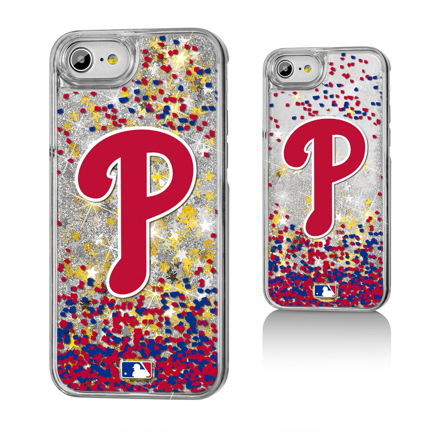 Philadelphia Phillies iPhone 6/6s/7/8 Sparkle Logo Gold Glitter Case ...