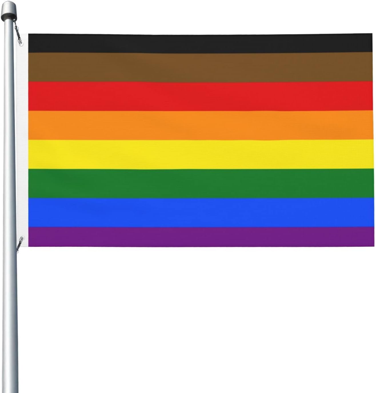 Philadelphia Pride Flag Outdoor Double Sided Flag Banner Garden Flag ...