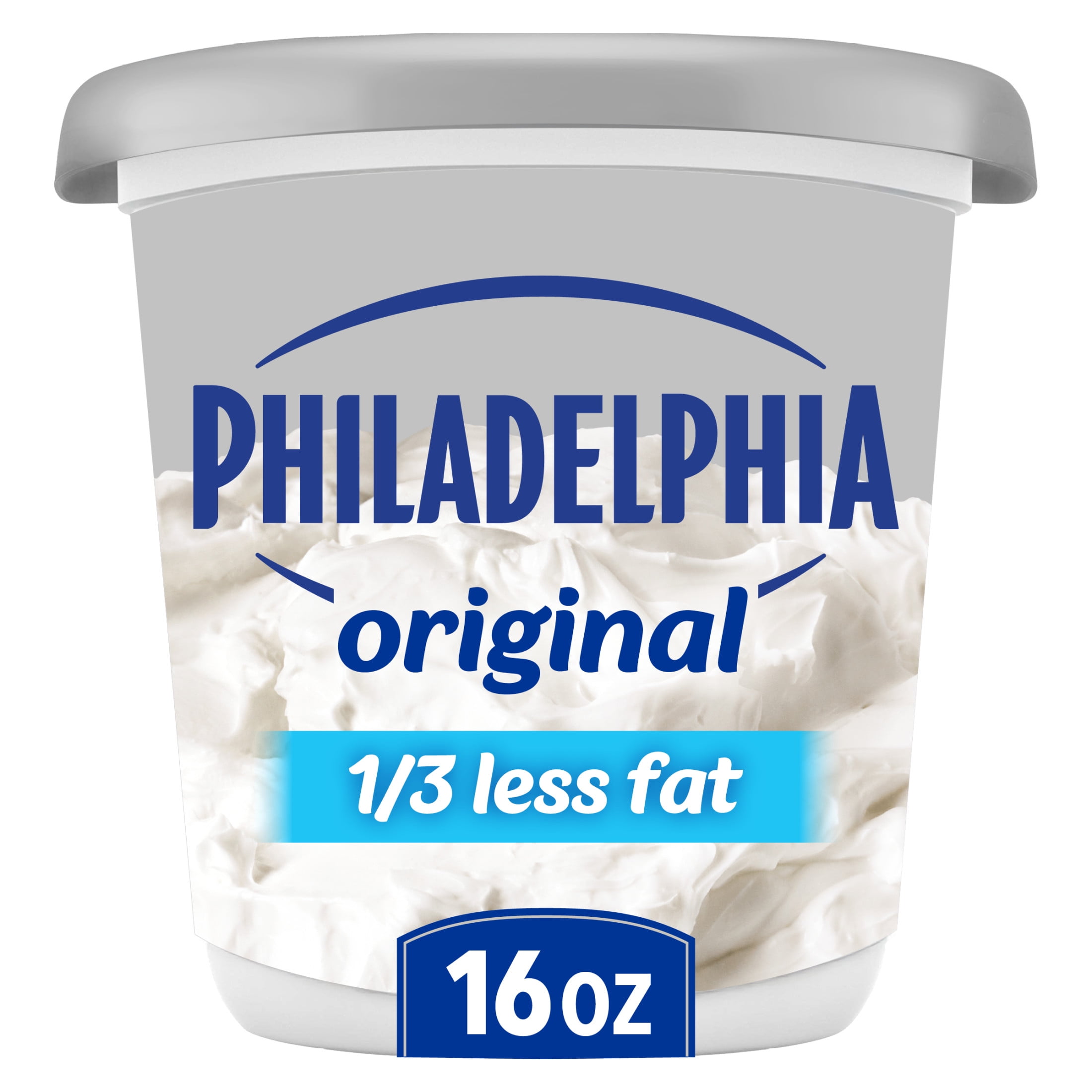 Philadelphia Reduced Fat Cream Cheese Spread, 16 oz Tub - Walmart ...