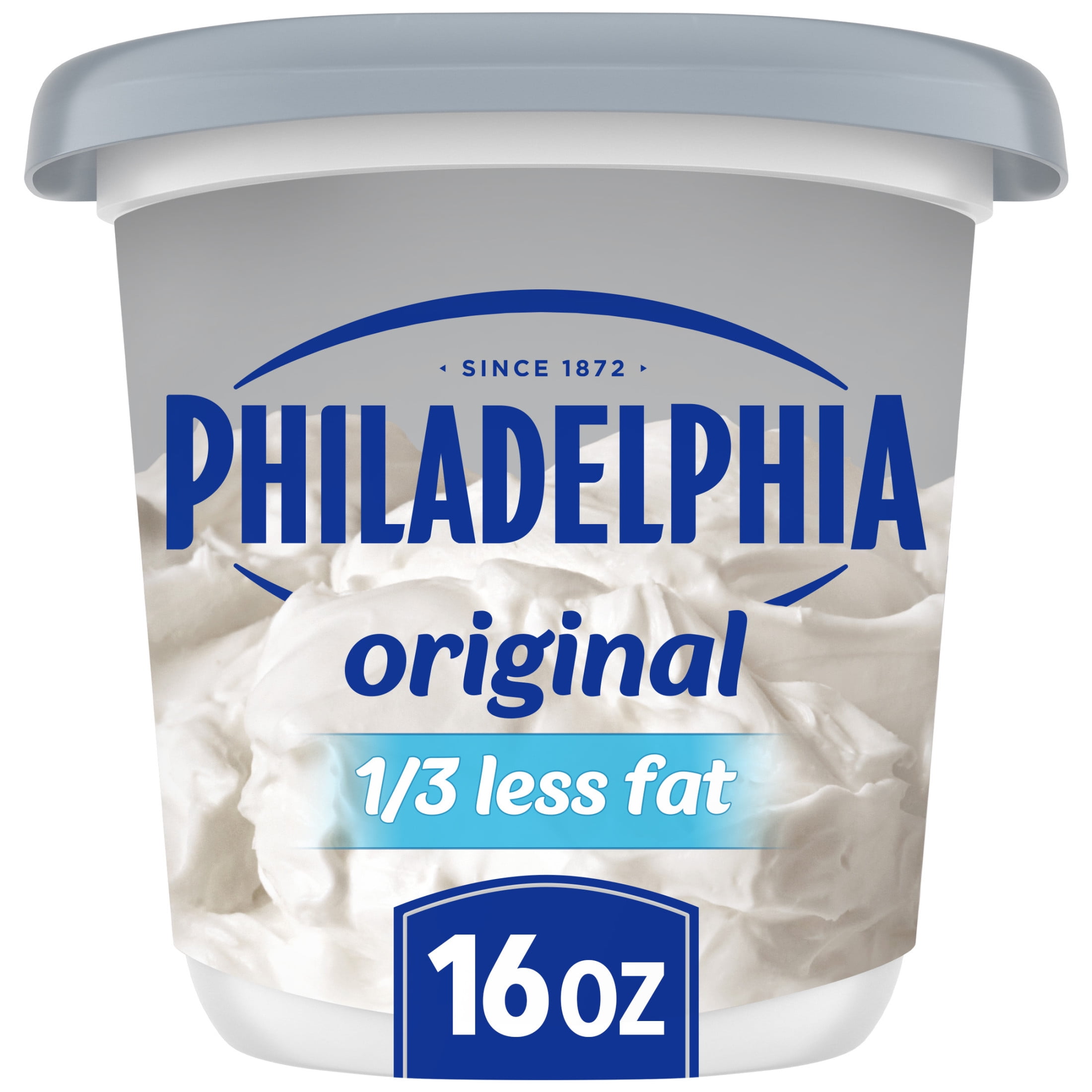 Philadelphia Reduced Fat Cream Cheese Spread, 16 oz Tub - Walmart.com