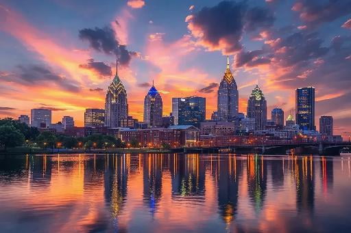 Philadelphia Skylinep 300 Piece Puzzle - Beautiful 300 Piece Puzzle for ... Philadelphia Skylinep 300 Piece Puzzle - Beautiful 300 Piece Puzzle for ...