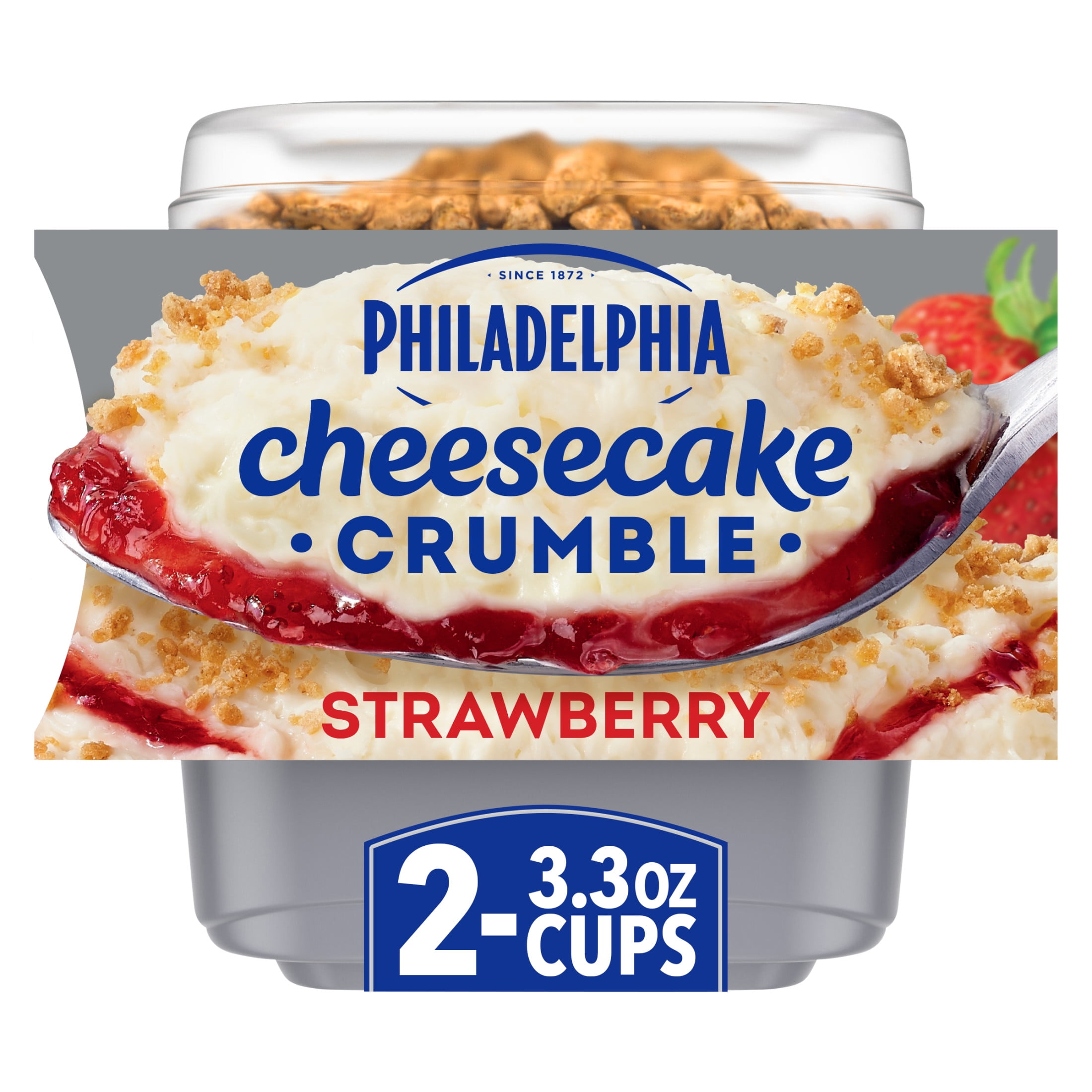Philadelphia Ready to Eat Strawberry Cheesecake Crumbles, Single Serve ...