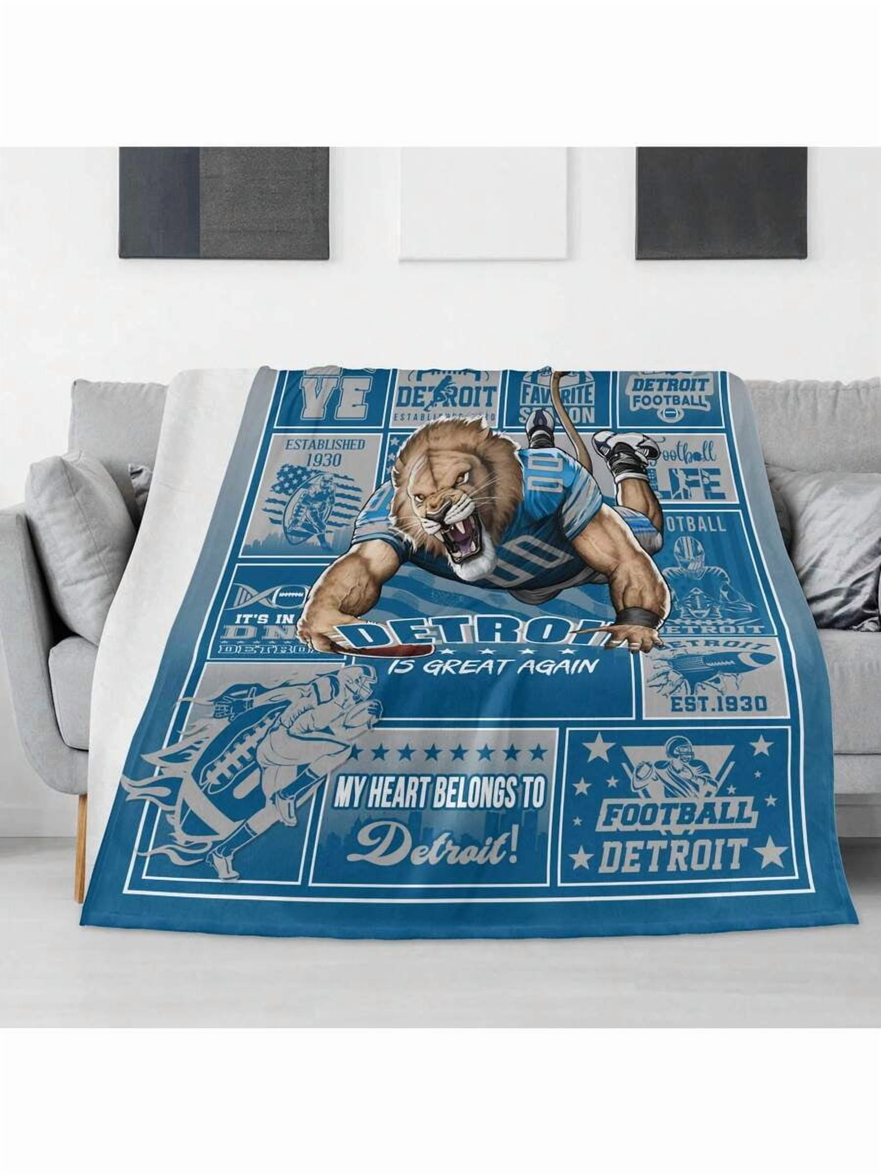 Philadelphia-Themed Fleece Blanket, Bold Inspiring Design, All-Season ...