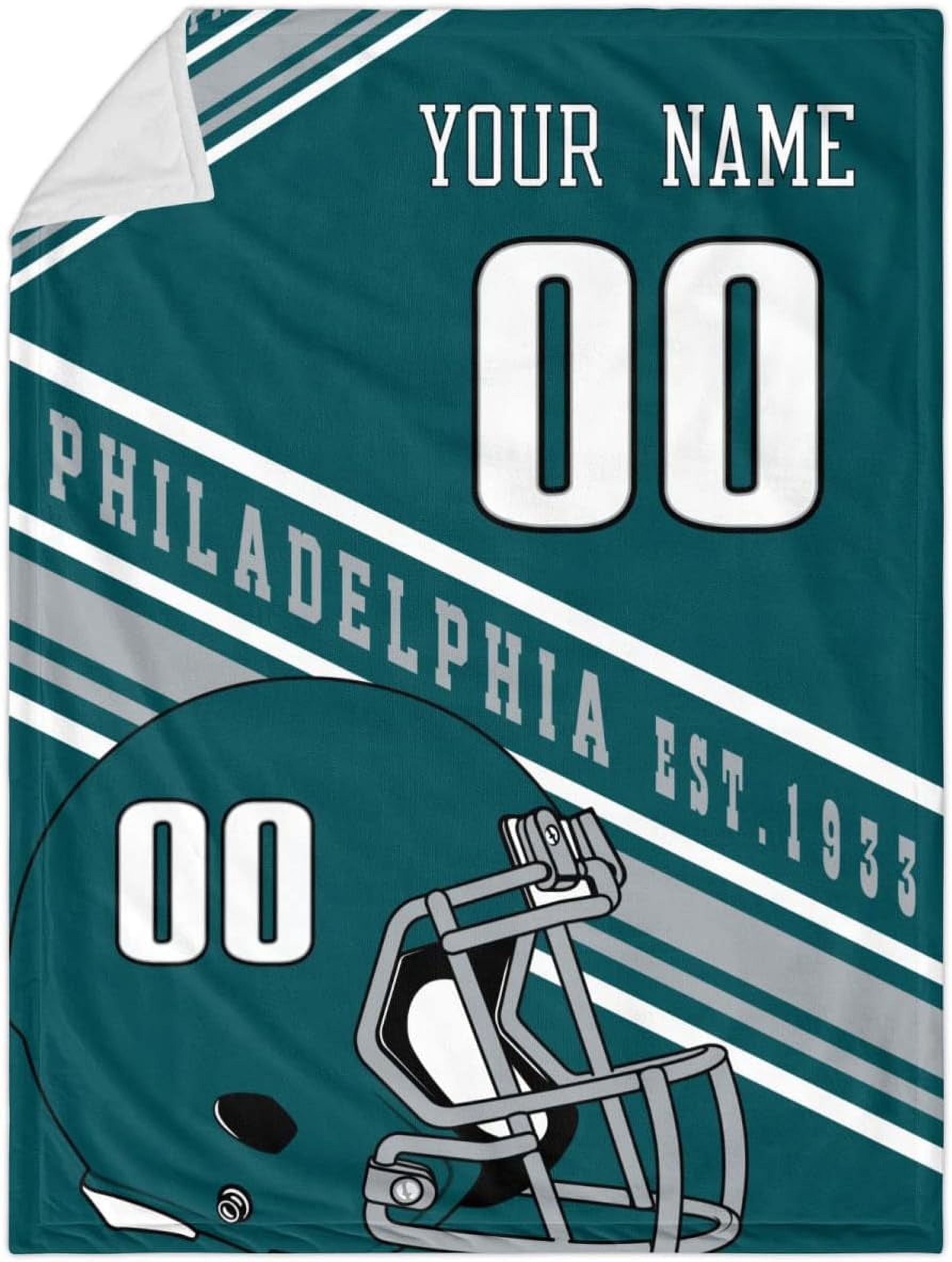 Philadelphia Throw Blanket Custom Blanket Personalized Any Name ...