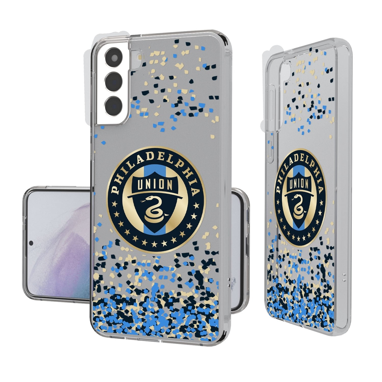 Philadelphia Union Galaxy Confetti Clear Case - Walmart.com