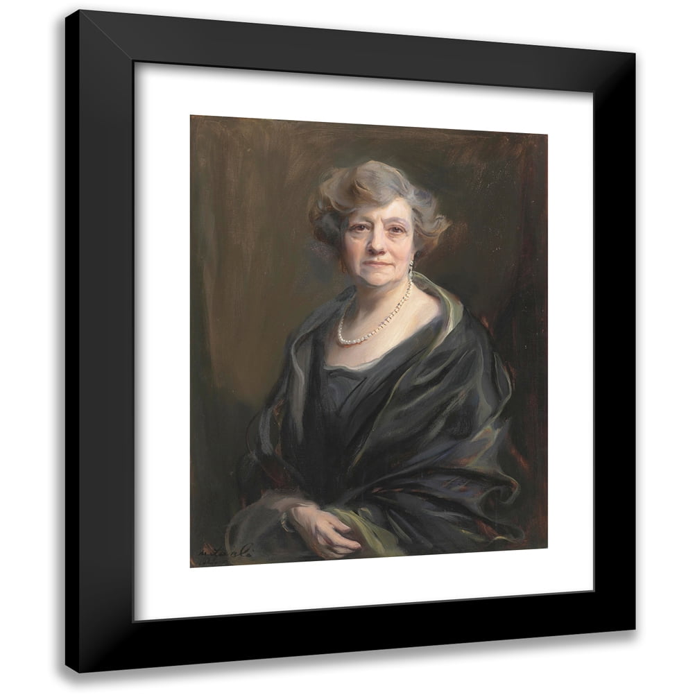 Philip Alexius de László 12x14 Black Modern Framed Museum Art Print ...