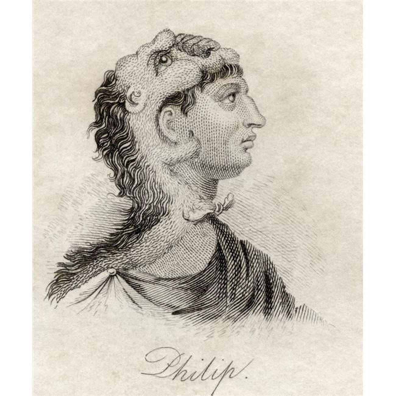 Philip II of Macedon 382-336 Bc Ancient Greek King of Macedon Founder ...