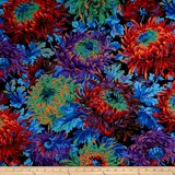 Philip Jacobs for Kaffe Fassett Collective - Shaggy Black - Free Spirit ...