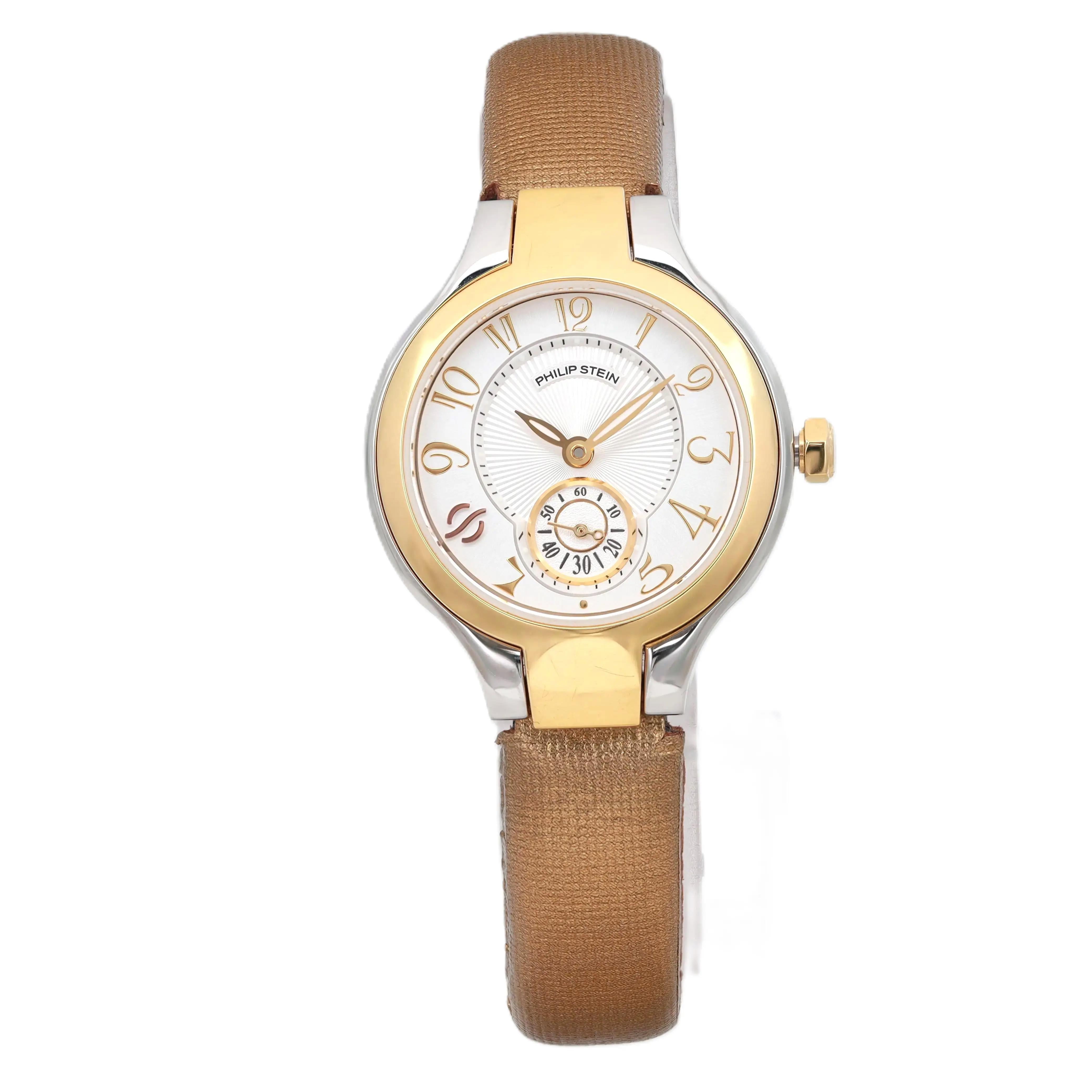 Pre-Owned Philip Stein Classic Mini Two Tone Silver Dial Ladies Quartz ...