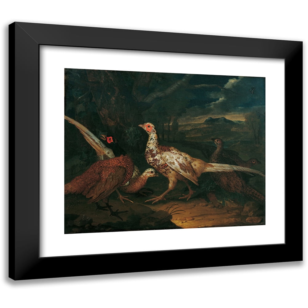 Philipp Ferdinand de Hamilton 14x12 Black Modern Framed Museum Art ...