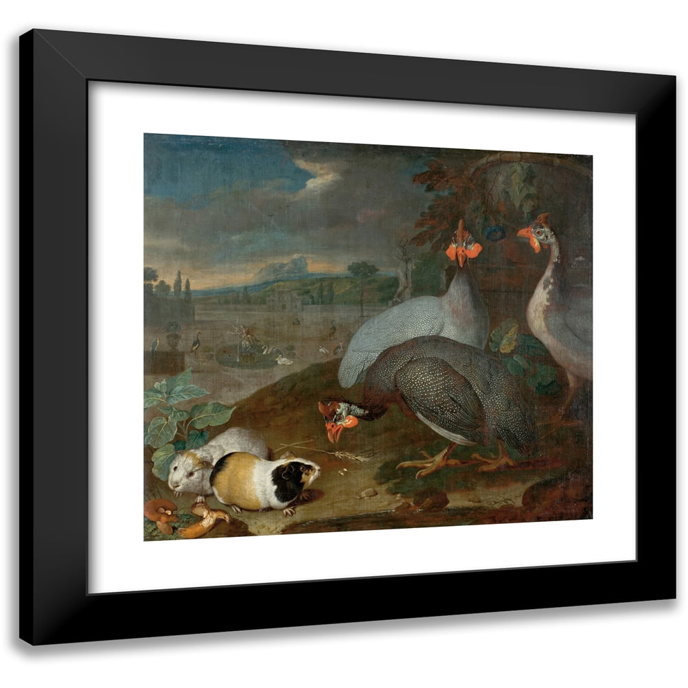 Philipp Ferdinand de Hamilton 16x15 Black Modern Framed Museum Art ...