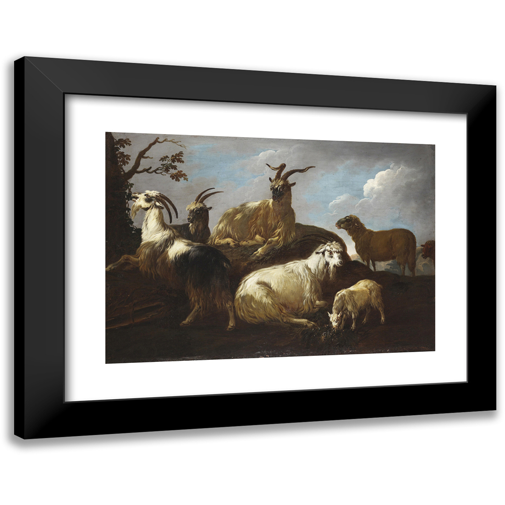 Philipp Peter Roos 18x14 Black Modern Framed Museum Art Print Titled ...