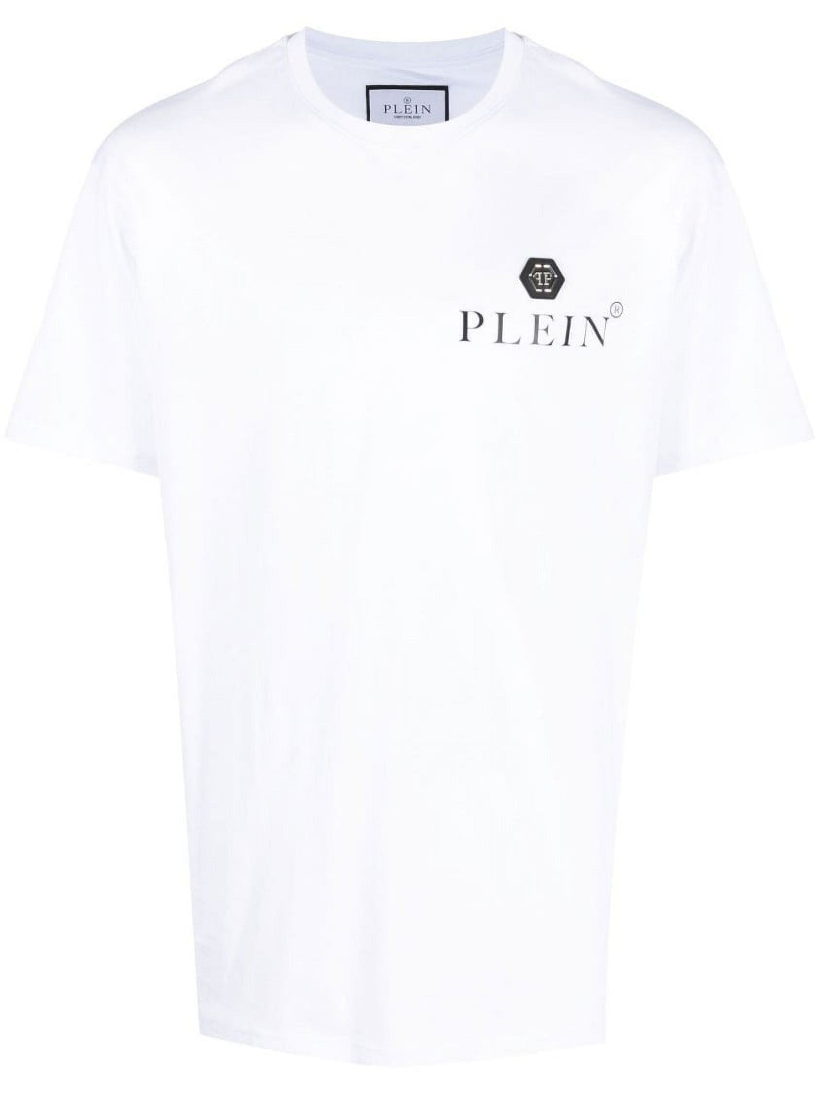 Philipp Plein Logo-Plaque Cotton T-Shirt (Men's) - Walmart.com