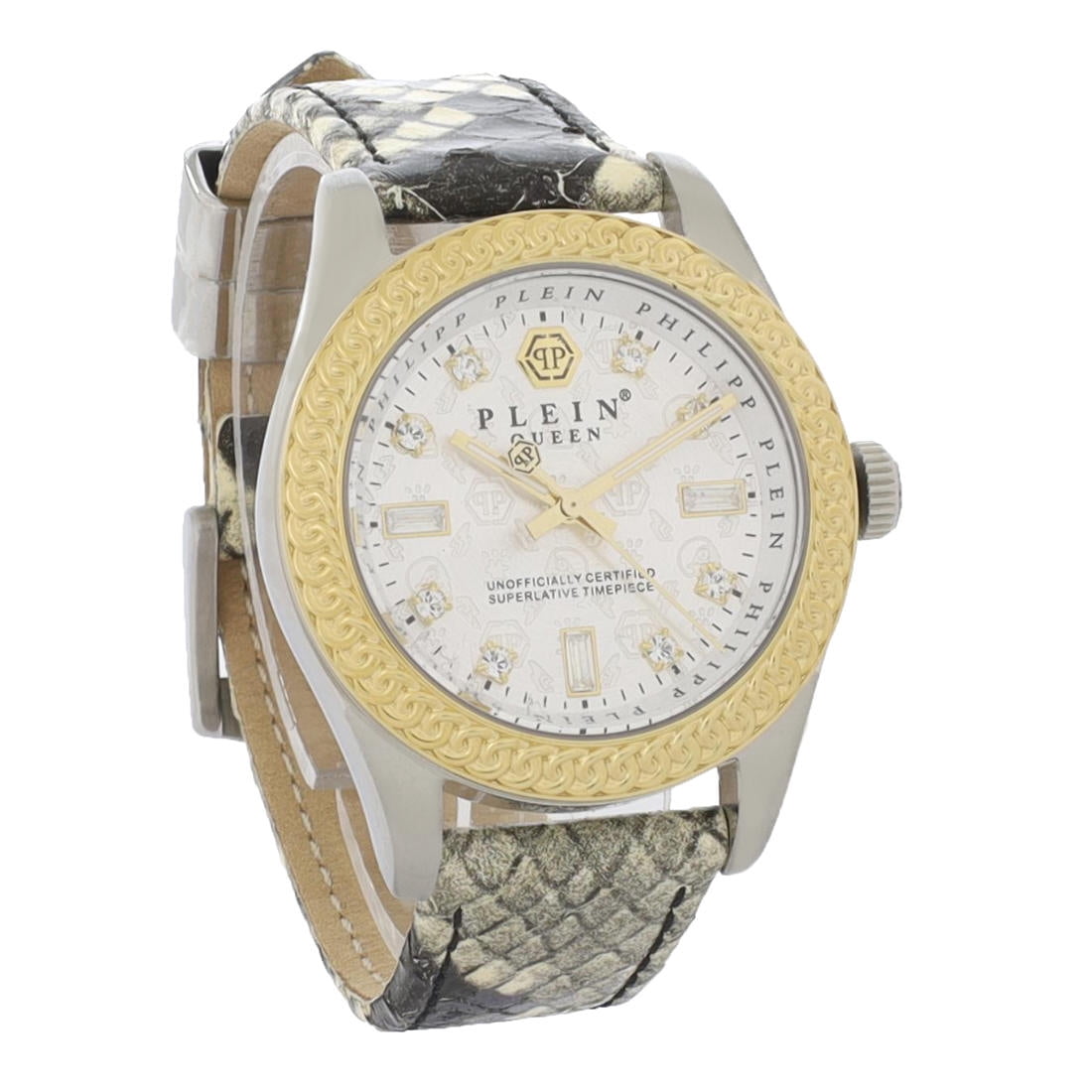 Philipp Plein Queen Two-Tone Women's Crystal Quartz Watch PWDAA0121 ...