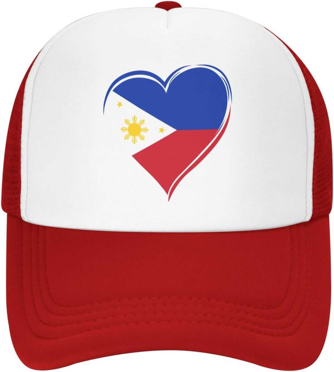 Philippine Filipino Flag Hat I Love Philippine Filipino Mesh Hat Men ...