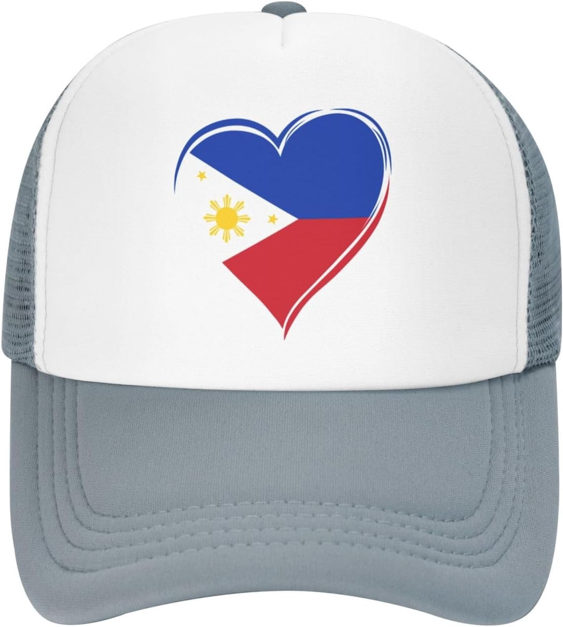 Philippine Filipino Flag Hat I Love Philippine Filipino Mesh Hat Men ...